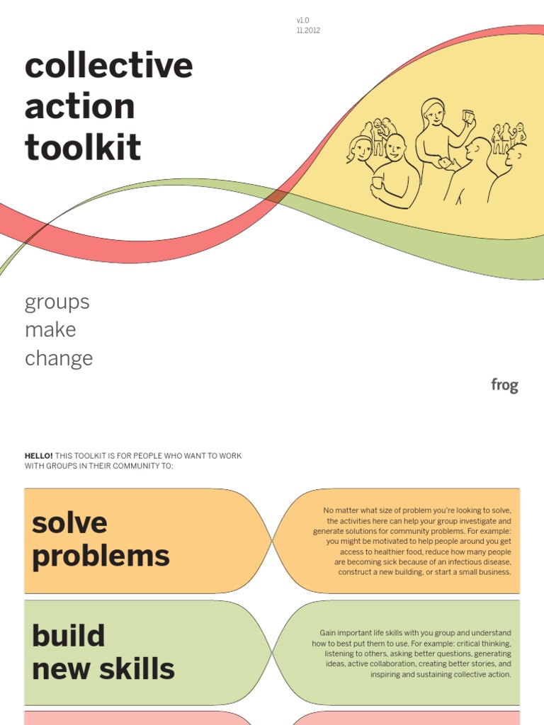 Frog Collective Action Toolkit Part 1 | PDF | Goal | Collective Action