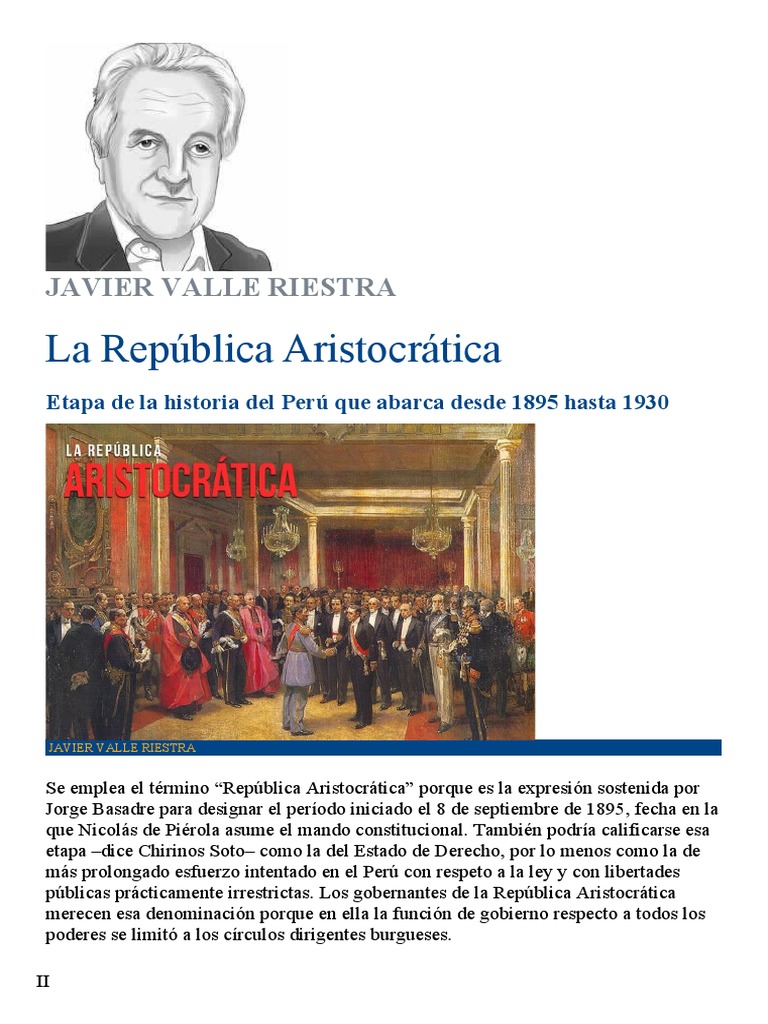 Javier Valle Riestra | PDF | Gobierno