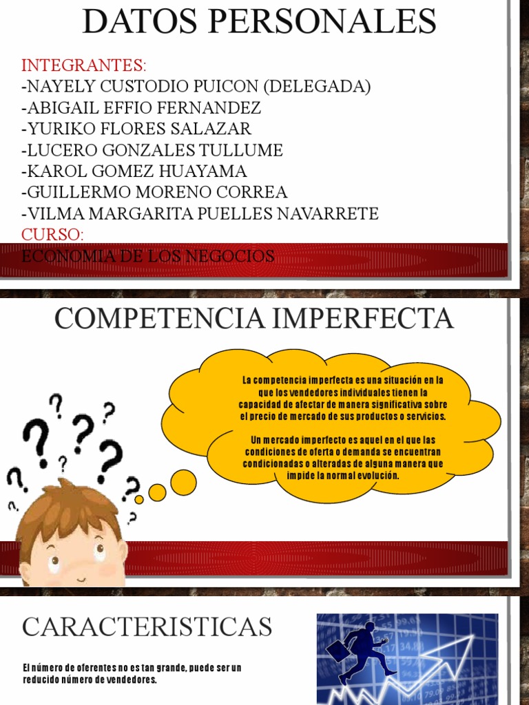 Competencia Imperfecta | PDF | Mercado (economía) | Oferta (economía)