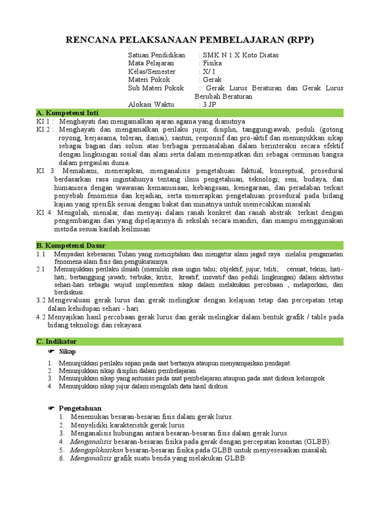 Rpp Glb Dan Glbb Pdf