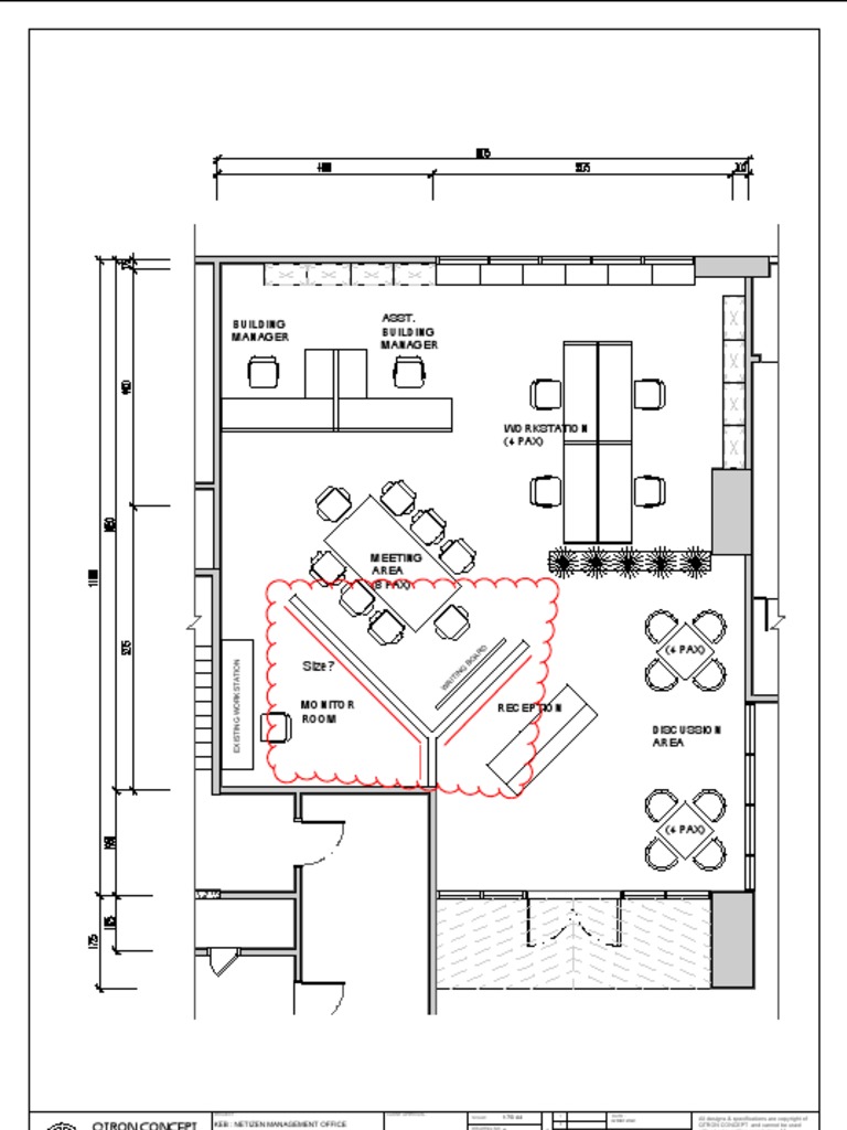01 Furniture Layout Plan | PDF
