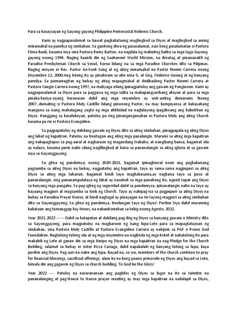 Church History | PDF