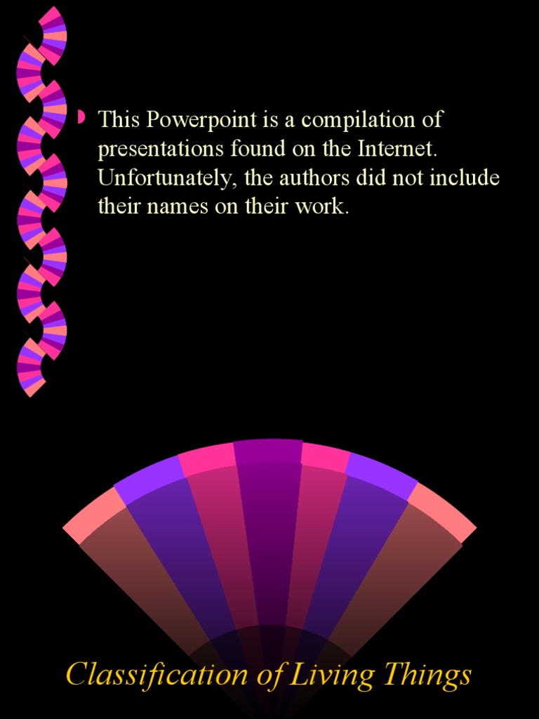 Taxonomic Key Powerpoint | PDF