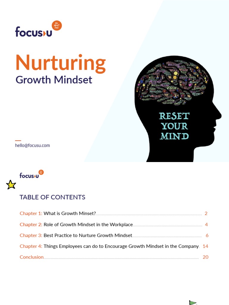 Ebook Nurturing Growth Mindset 1 | PDF | Mindset | Experience