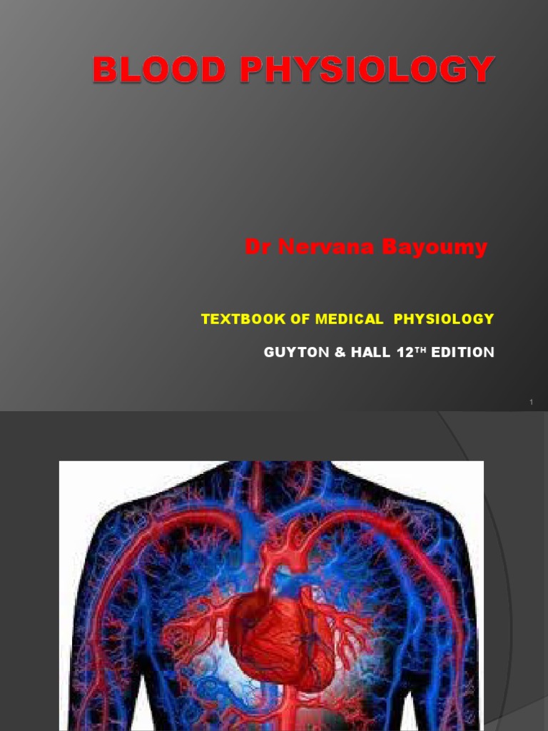 6 - Blood Physiology | PDF | Red Blood Cell | Blood