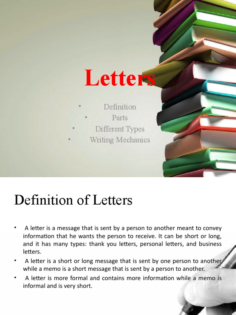 All About Letters | PDF | Memorandum | Paragraph
