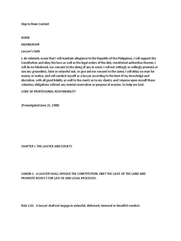 Law | PDF | Lawyer | Conflict Of Interest