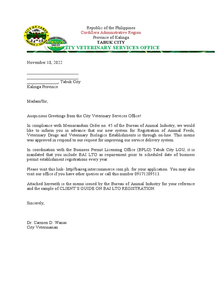 Letter | PDF | Bioethics | Veterinary Medicine