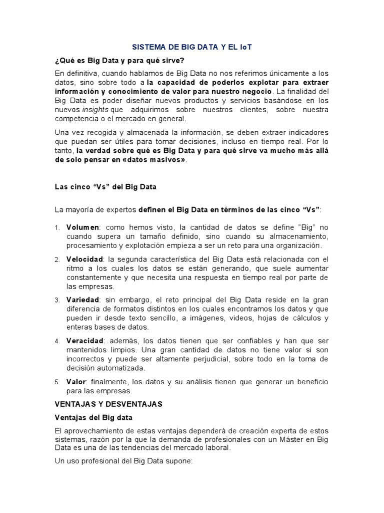 Tema Inv. #2 | PDF | Big Data | Internet de las Cosas