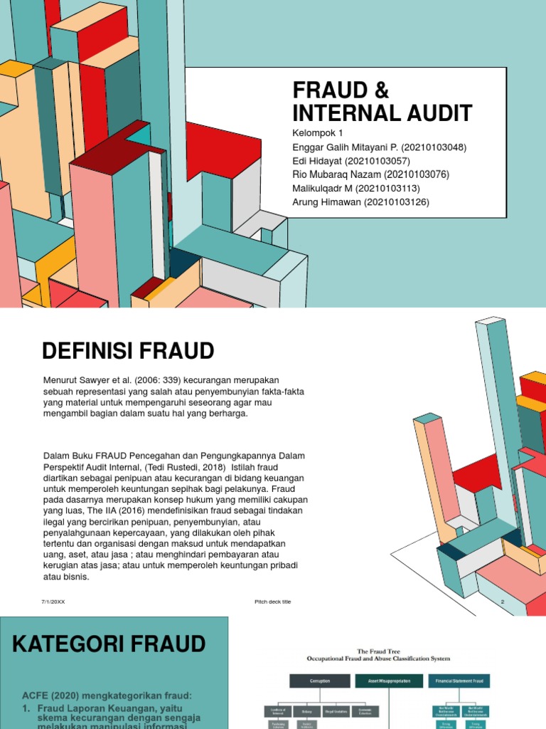 Materi Kel 1 - Fraud & Internal Audit - Edited | PDF
