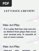 Sample One Act Play Script | PDF | Actor | Theatre