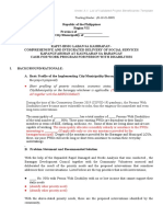RA 10070 PWD Affairs Office PDAO | PDF | Government | Justice
