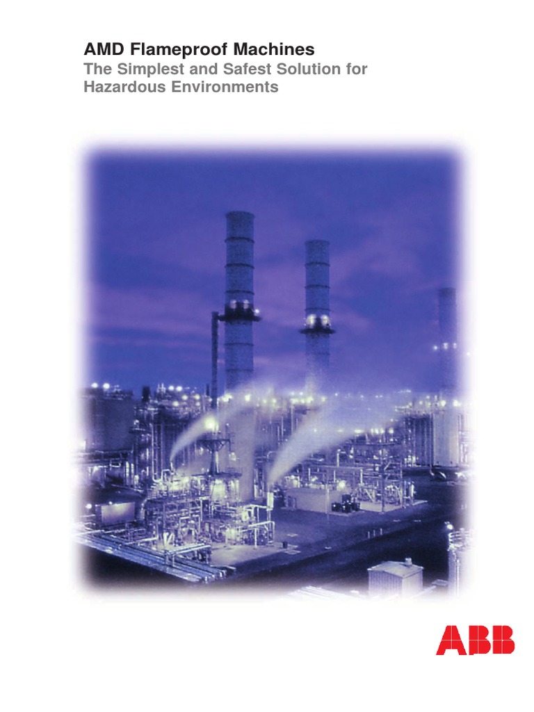 ABB AMD Motor Brochure | PDF | Chemistry | Energy Technology