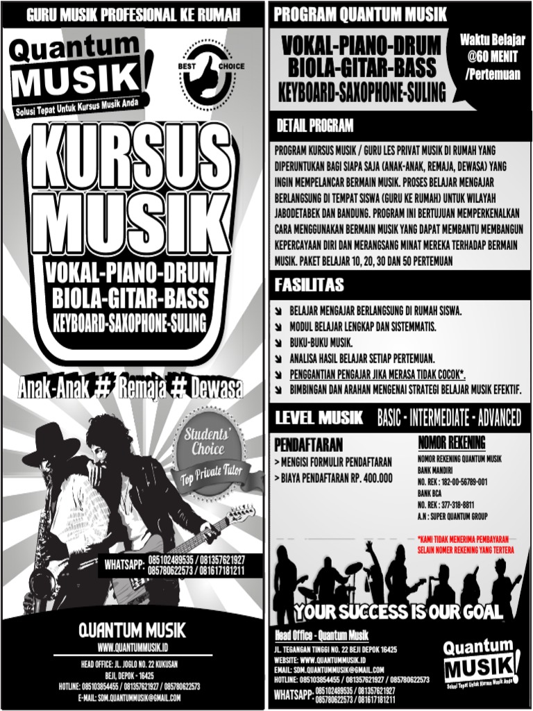 Kursus Musik di Rumah | PDF