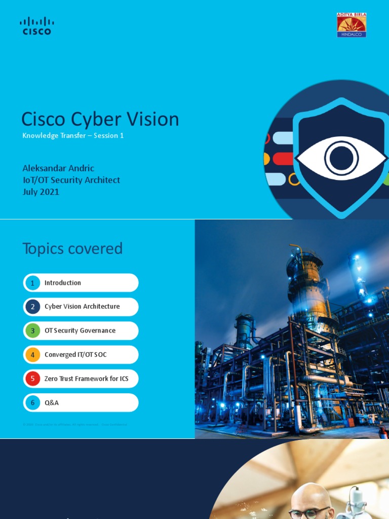 Cyber Vision - Knovledge Transfer v1.0 | PDF | Security | Computer Security