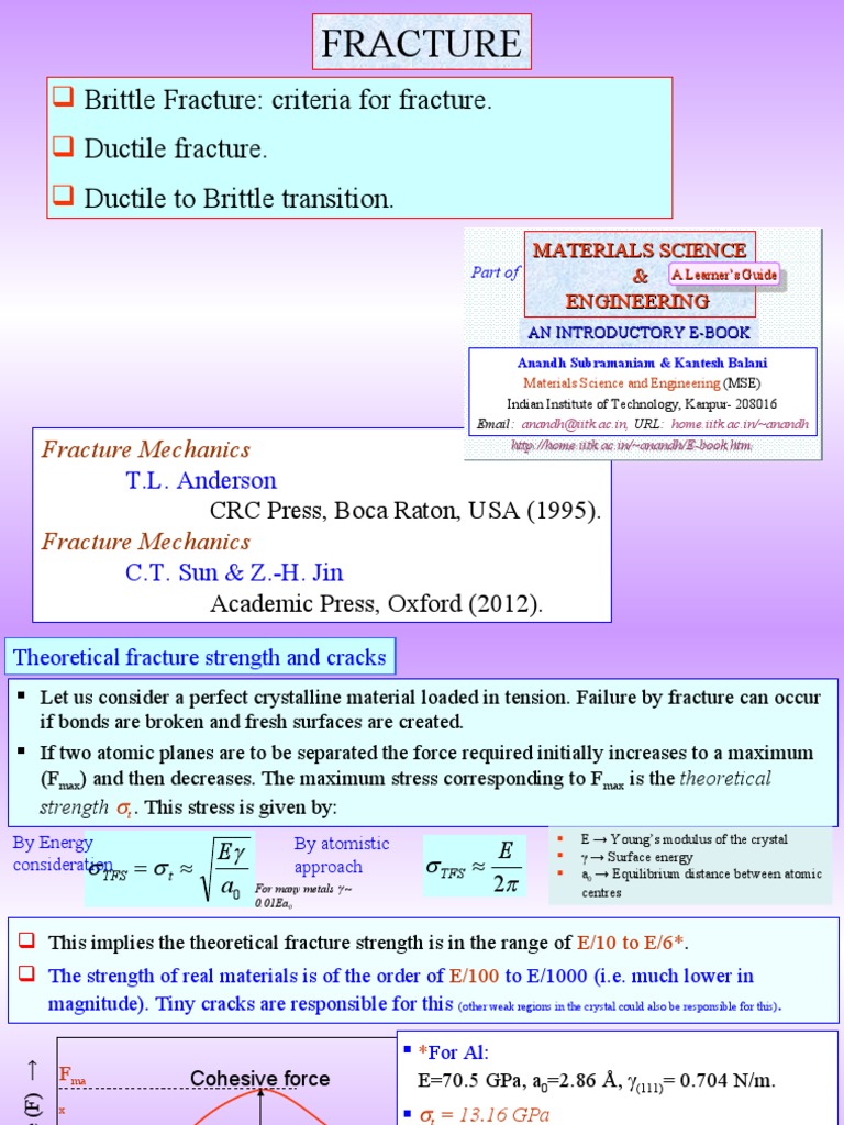 Chapter 9d Fracture | PDF | Fracture Mechanics | Fracture