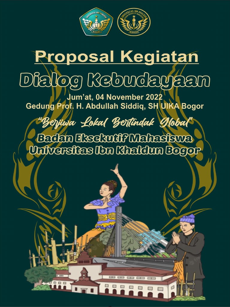 Proposal Dialog Kebudayaan | PDF