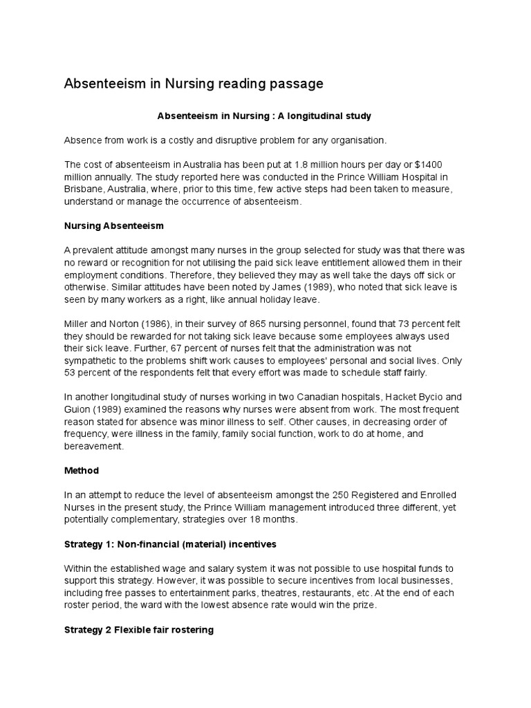 Ielts Academic Reading Practice Test 54 Fc89dbece3 Pdf Nursing 1802