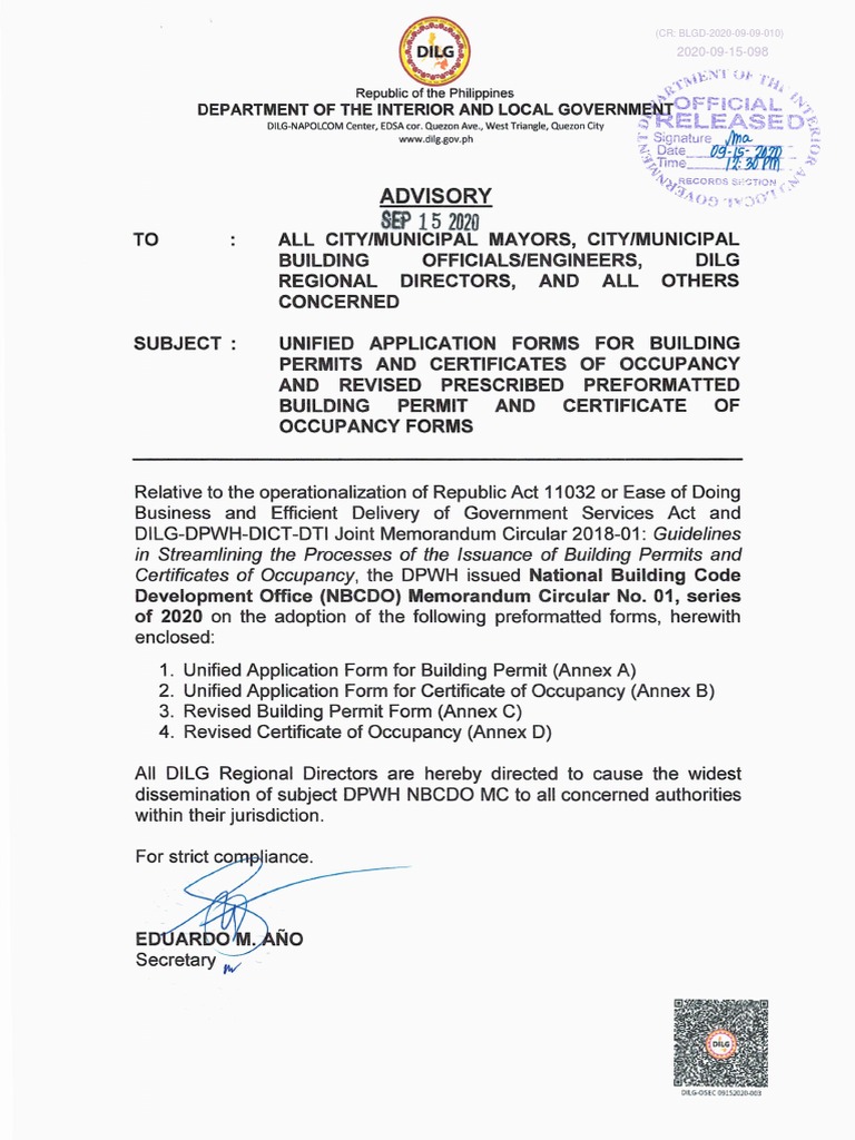 BPCO UAF Advisory | PDF | Notary Public | Economic Sectors