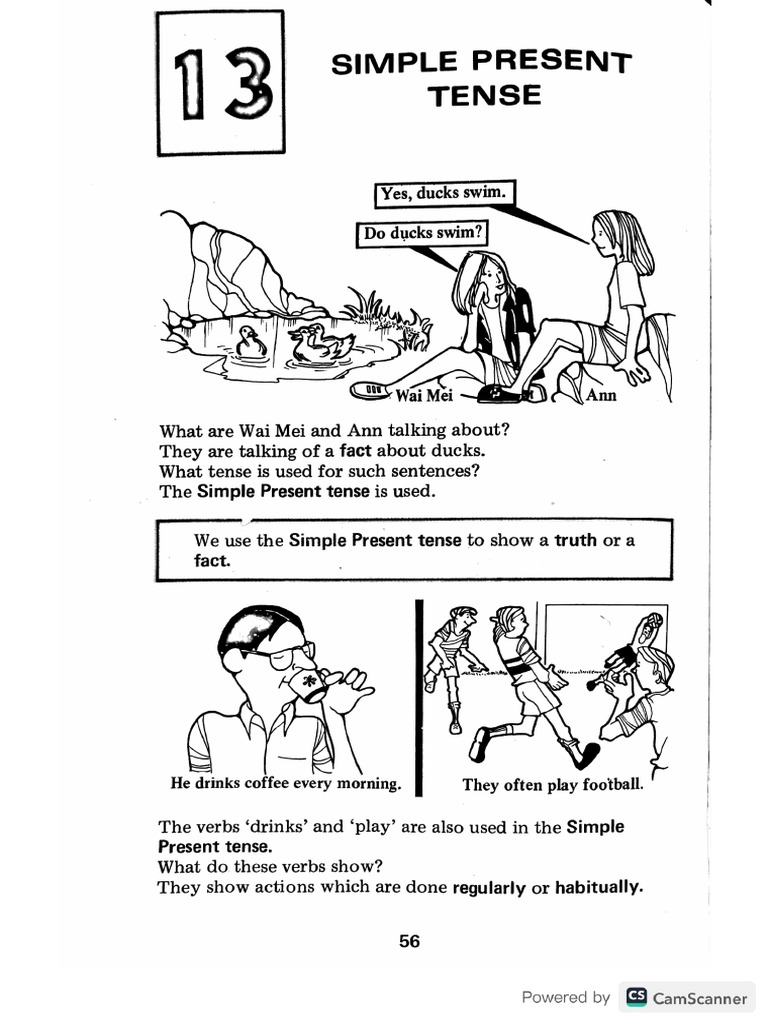 Simple Present Tense | PDF