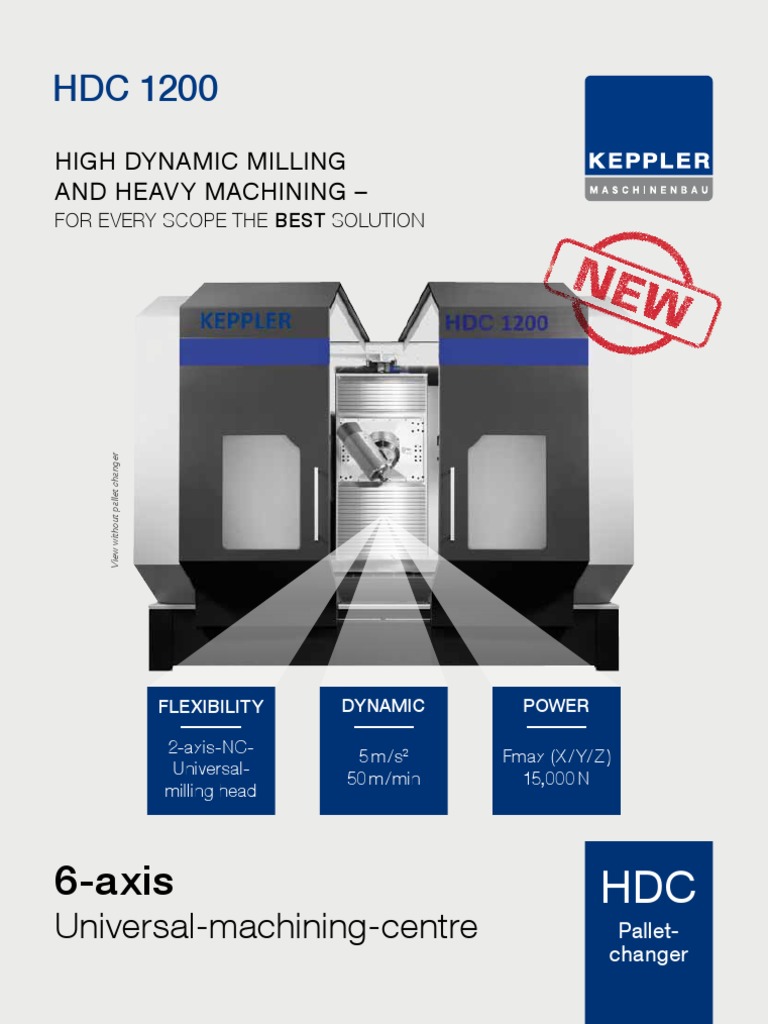 3 SPM301 Keppler HDC 1200 | PDF | Machines | Engineering
