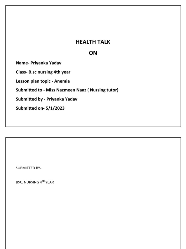 Lesson Plan On Induction of Labor | PDF | Childbirth | Human Pregnancy