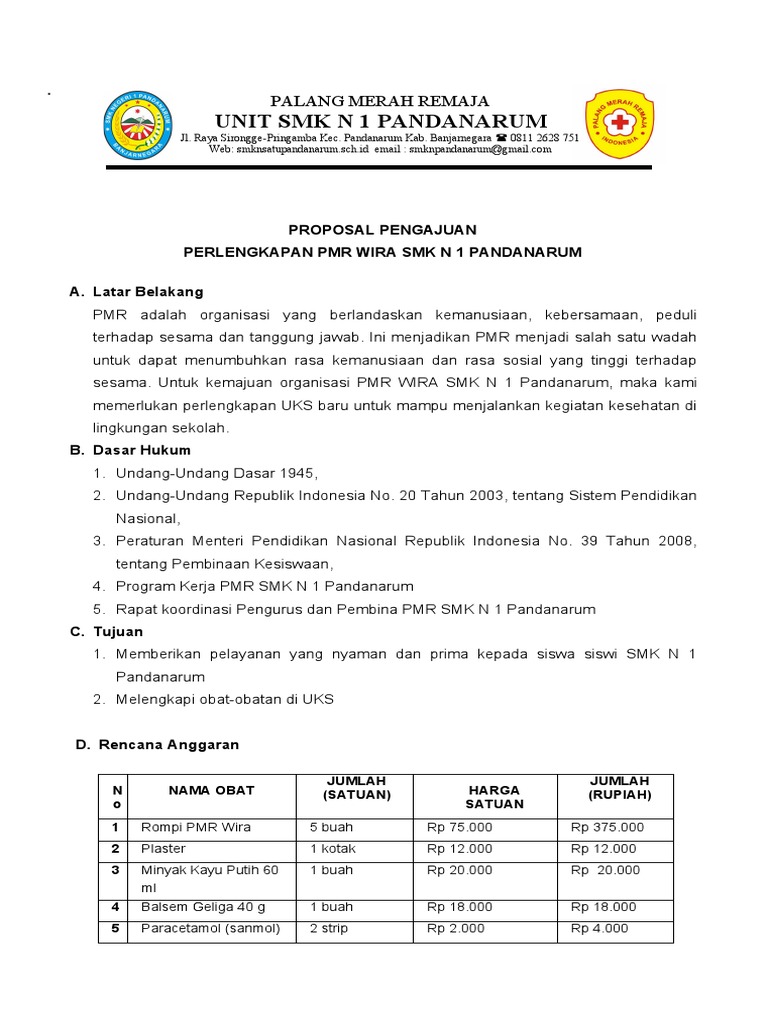 Proposal Anggaran | PDF