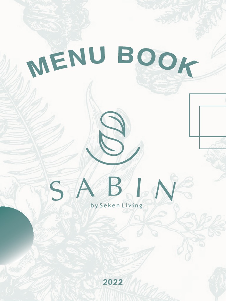 Snack and drinks menu from Sabin cafe optimizes good conversation and ...