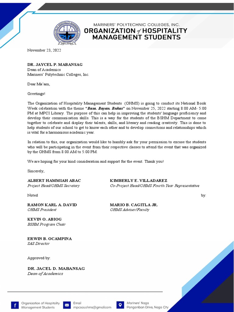 Secretariat Committee | PDF