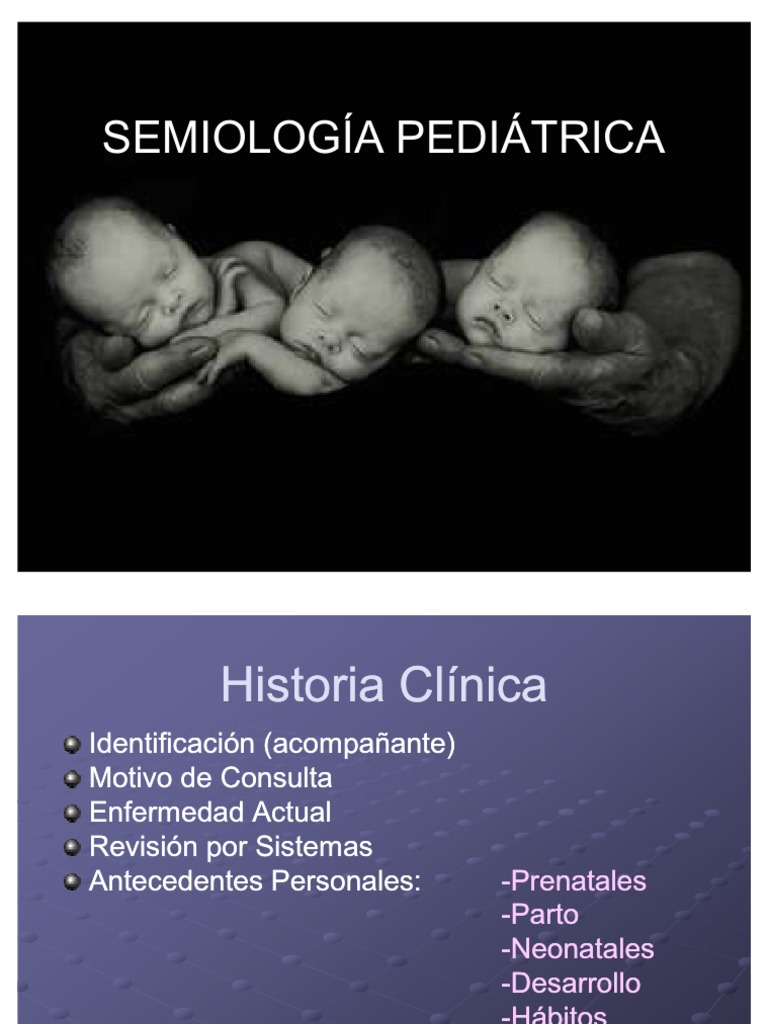 Semiologia Pediatrica