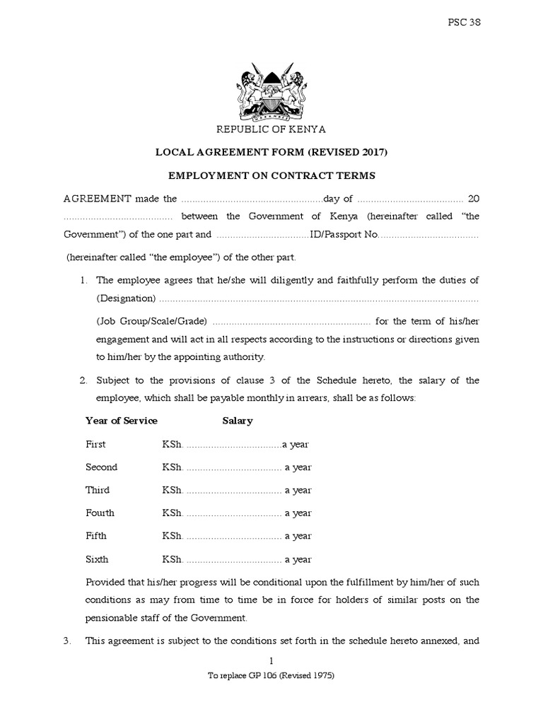 Form PSC 38 | PDF | Employment | Salary