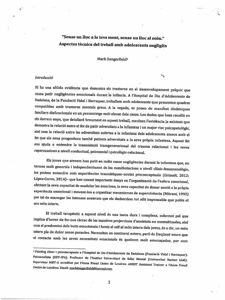 Article Mark Dangerfield | PDF