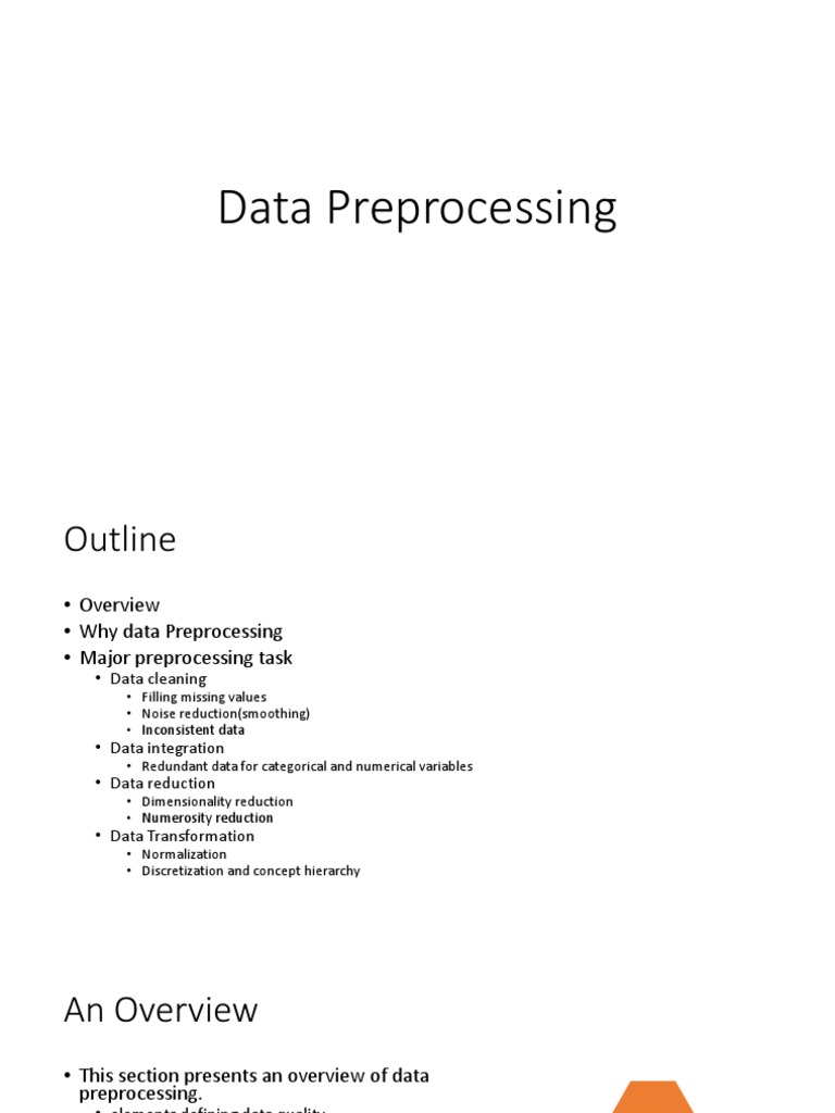 Data Preprocessing | Download Free PDF | Data | Data Quality