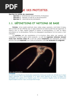 Chapitre 3 Les Protozoaires Cours BIOLOGIE 1 | PDF | Bien-être ...