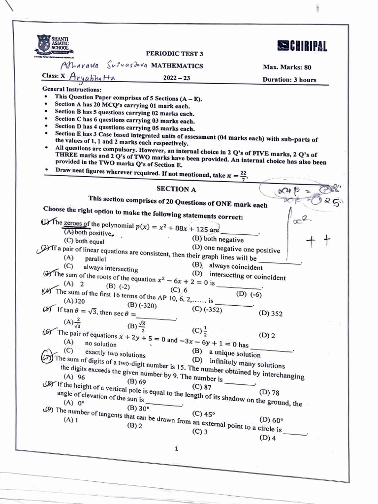 Maths questions | PDF