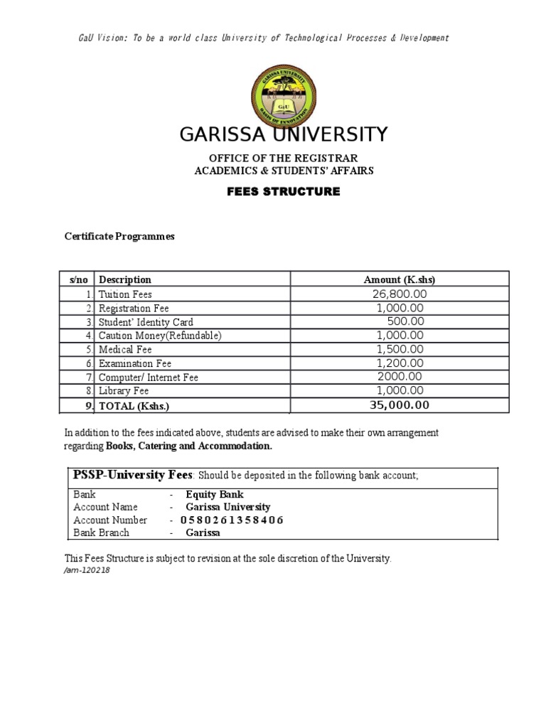 CertificateFees 1 | PDF