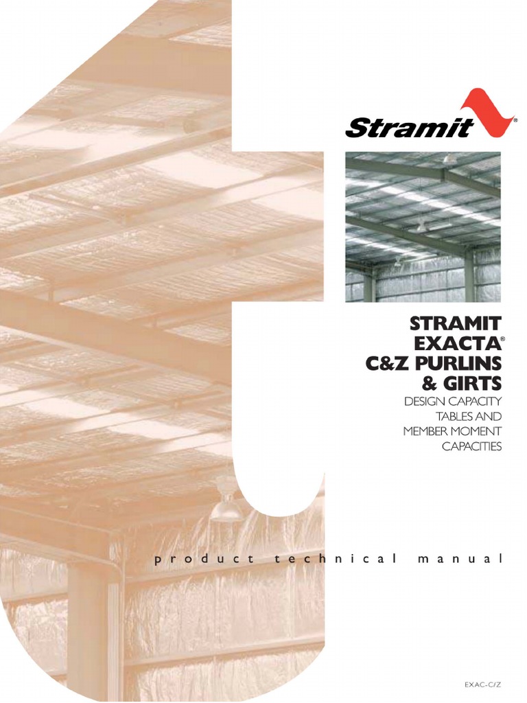 Stramit Purlins Manual | PDF
