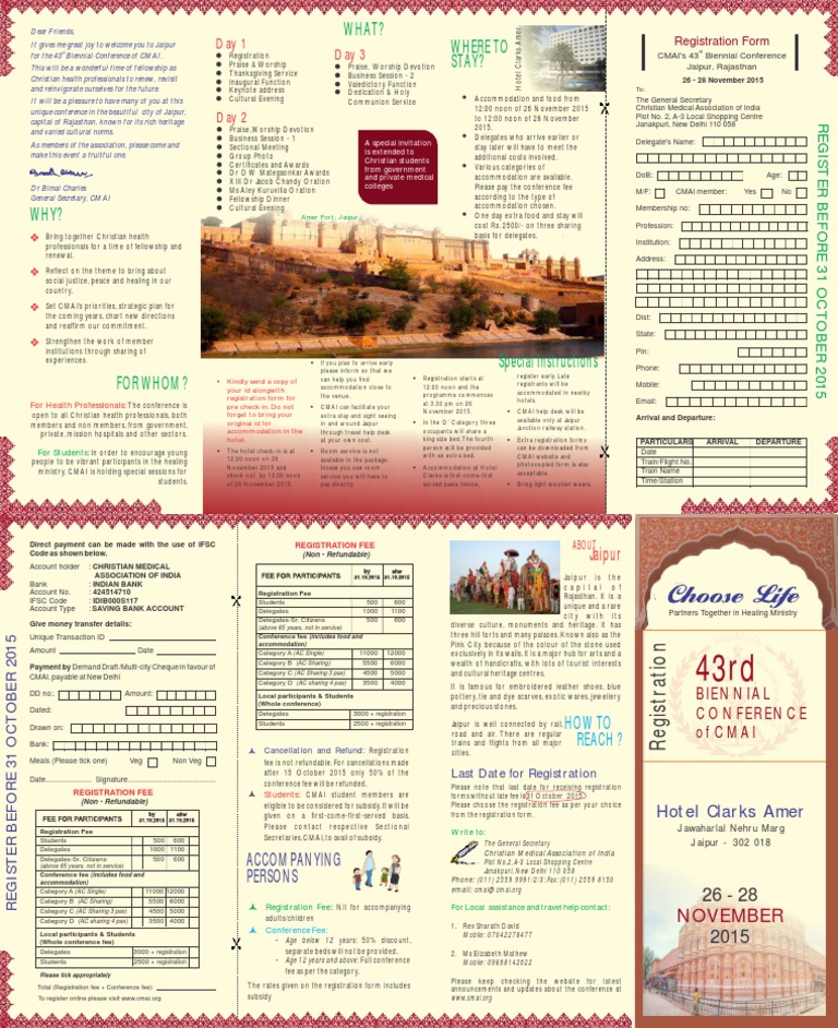 43 BC Biennial Registration Brochure | PDF | Fee | Payments