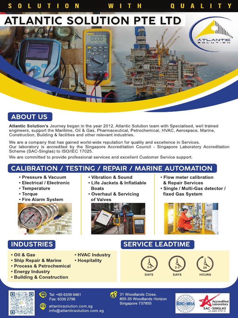 Atlantic Solution Brochure | PDF | Nature | Gases