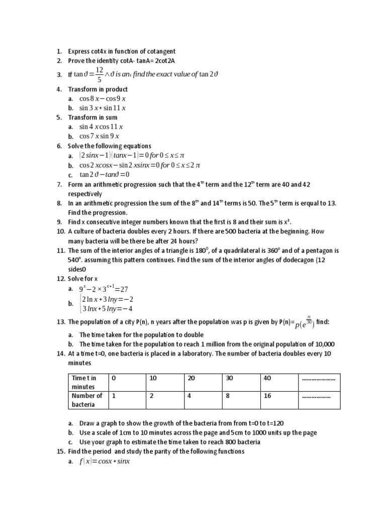 Holdays Exercise | Download Free PDF | Equations | Plane (Geometry)