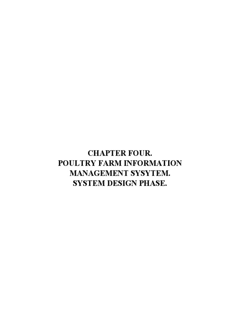 Chapter 4 System Design Phase | PDF | Graphical User Interfaces ...
