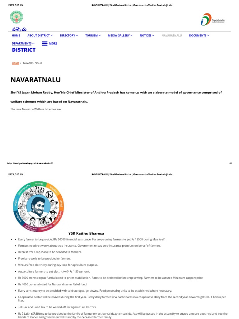NAVARATNALU - West Godavari District, Government of Andhra Pradesh ...