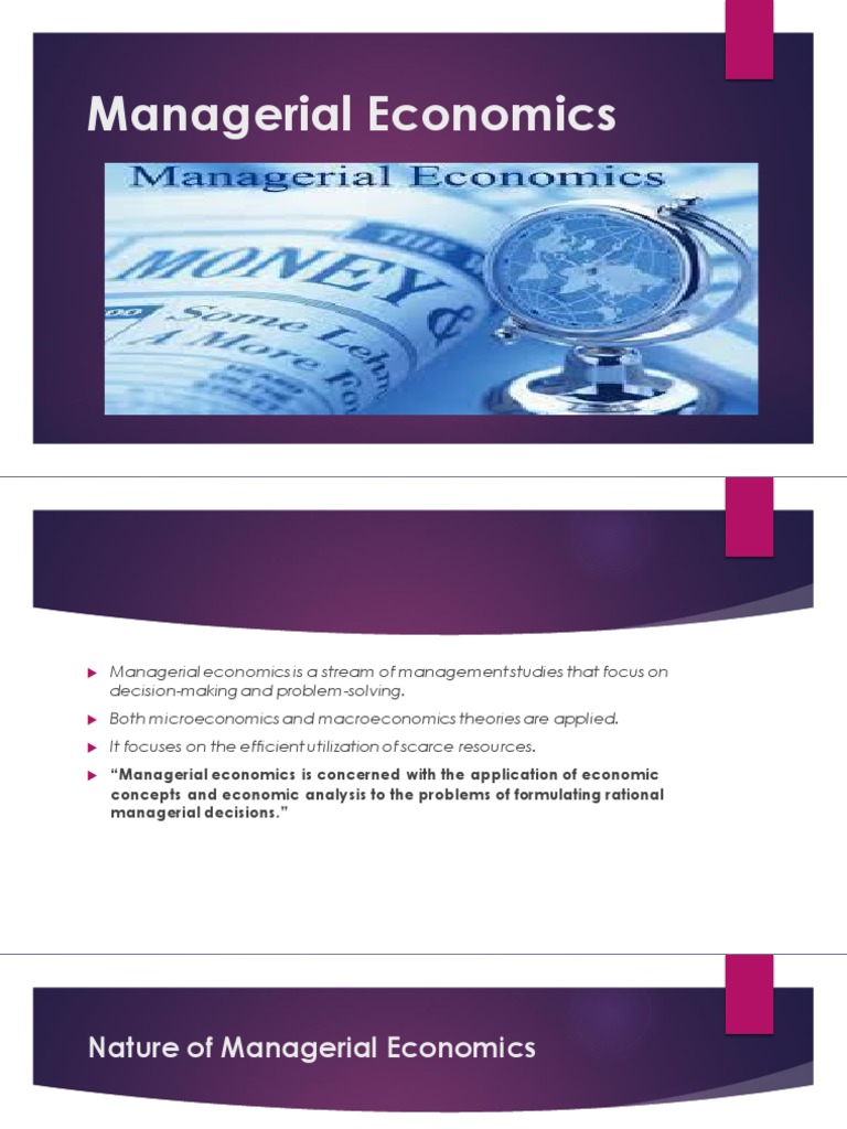 Bba 1 Sem PPT Economic | PDF | Macroeconomics | Economics