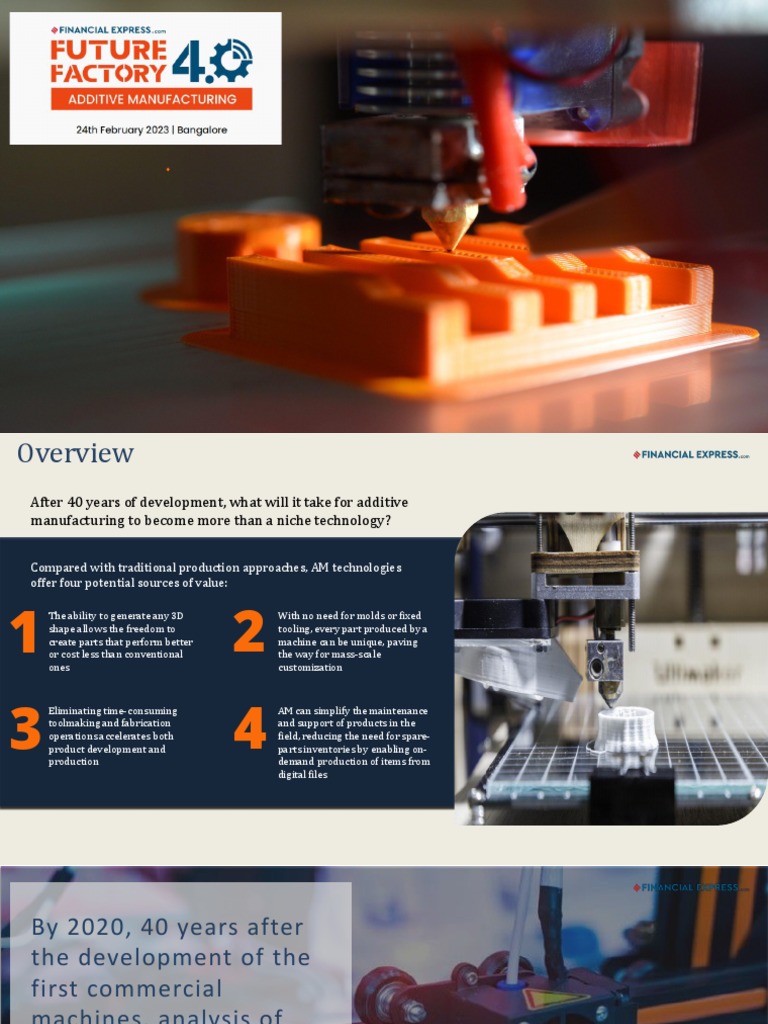 Additive Manufacturing Conference Insights | PDF | 3 D Printing | Economies