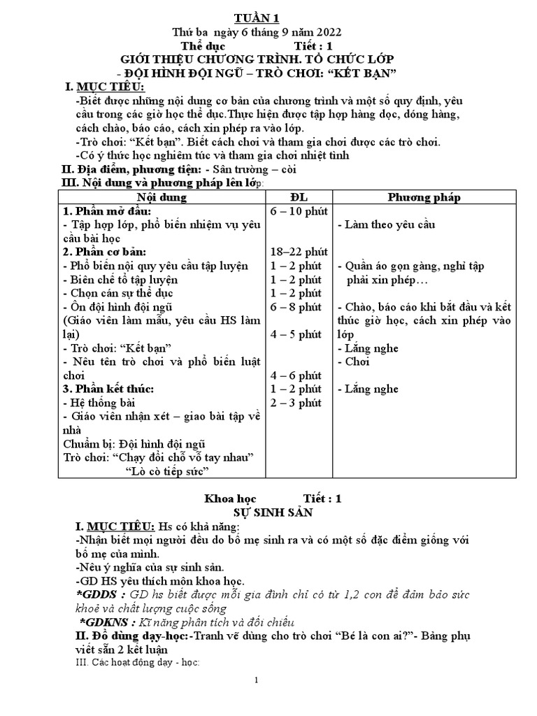*GDDS: GD hs biết được mỗi gia đình chỉ có từ 1,2 con để đảm bảo sức *GDKNS: Kĩ năng phân tích ...