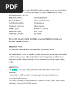 Questionnaire | PDF | Socioeconomic Status | Undergraduate Education