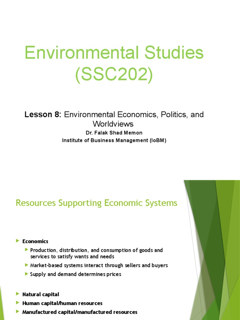 Environmental Economics and Sustainability | PDF | Sustainability | Subsidy