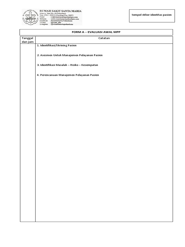 Form MPP Form A Dan Form B | PDF