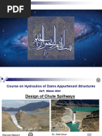 Chute Spillway Design and Calculation Guide | PDF | Spillway ...