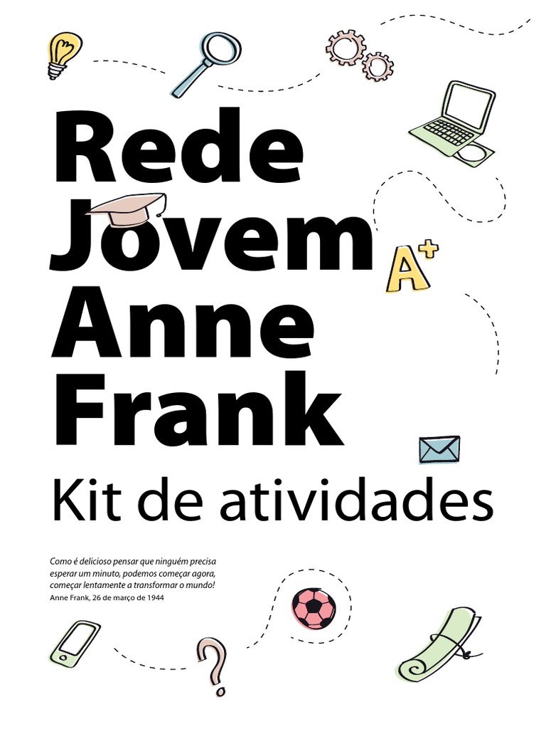 Kit de Atividades Anne Frank | Download grátis PDF | Anne Frank | Adolf ...